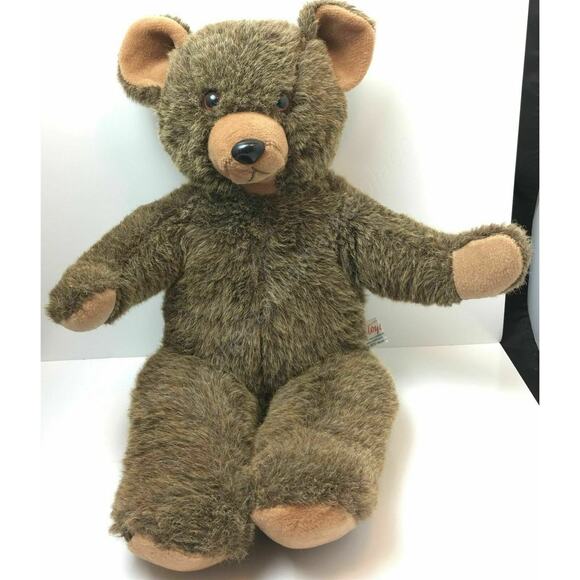 Toyland Ltd. | Toys | Vtg Toyland Ltd Large 2 Brown Tan Teddy Bear ...